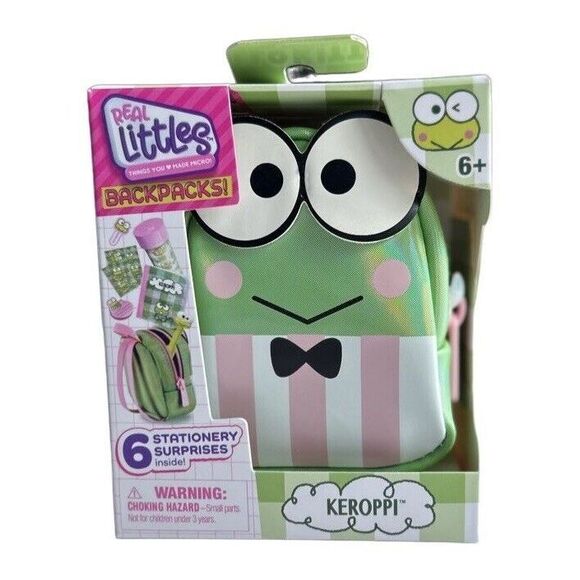 Sanrio | Toys | Real Littles Sanrio Keroppi Mini Green Frog Backpack 6 ...